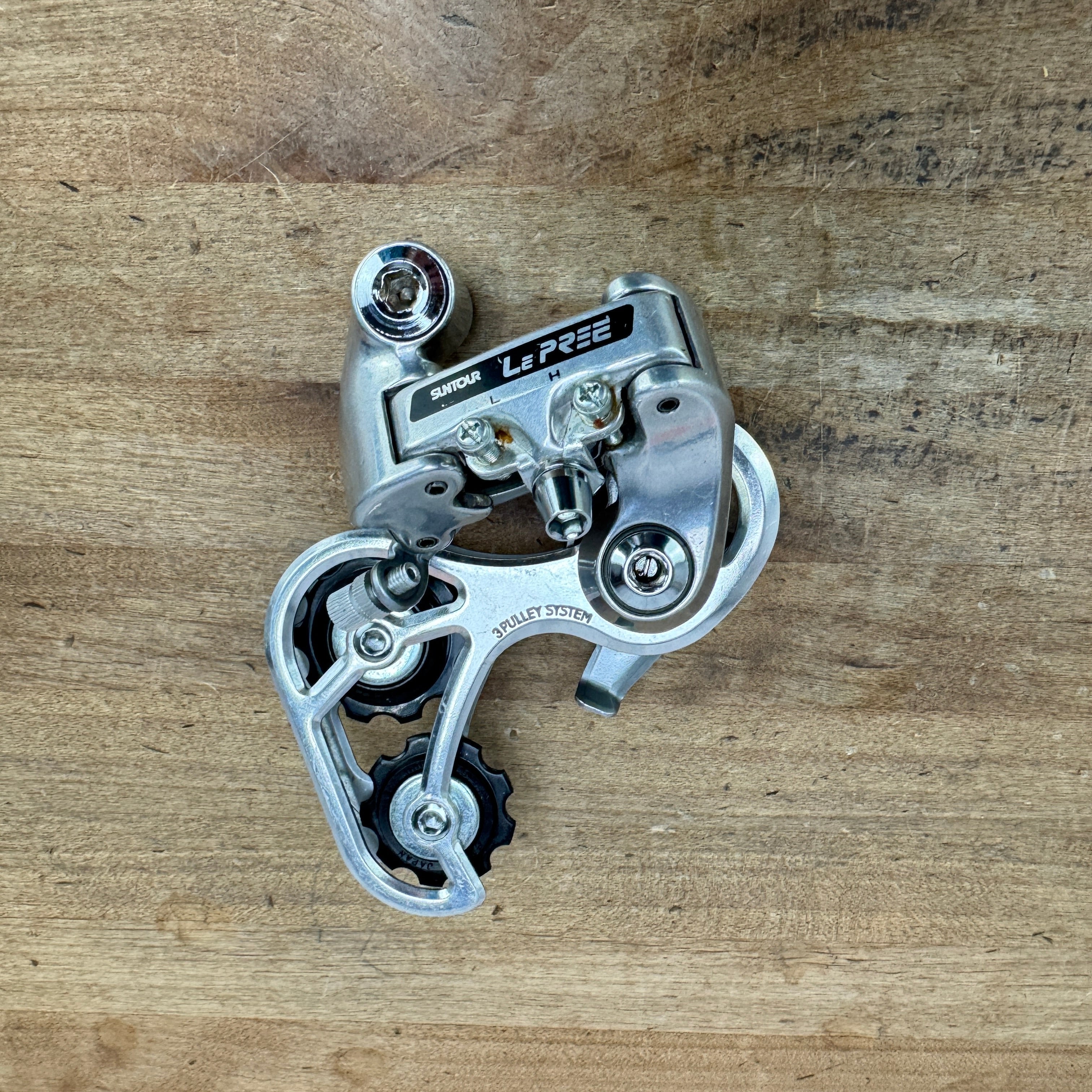 Suntour LePree 3-Pulley System 6-Speed Mechanical Bike Rear Derailleur ...